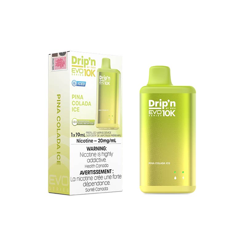 Drip'n by Envi EVO Series 10K - Pina Colada Ice | Bay Vape