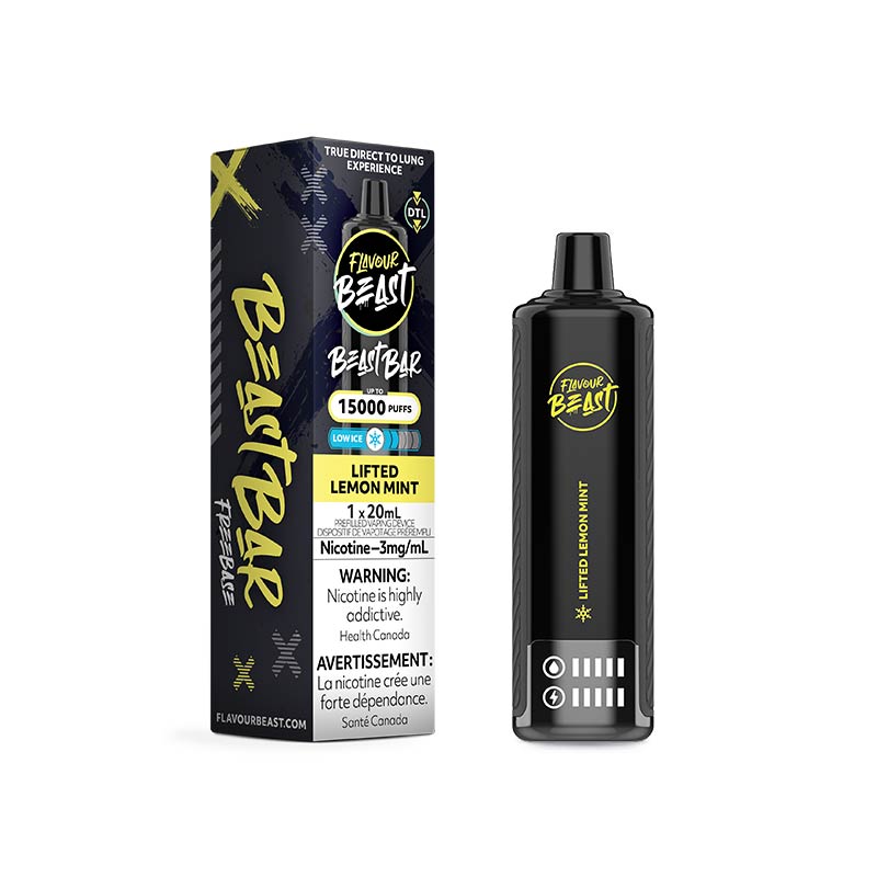 Flavour Beast Beast Bar - Lifted Lemon Mint Low Ice | Bay Vape