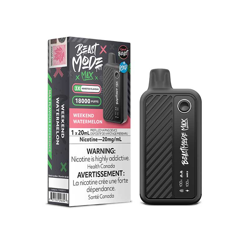 Flavour Beast Mode Max 18K - Weekend Watermelon Iced | Bay Vape