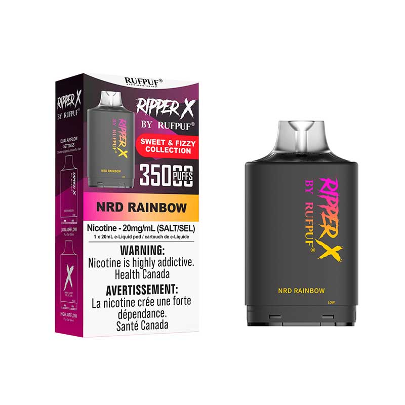 Rufpuf Ripper X Pod 35K - NRD Rainbow | Bay Vape