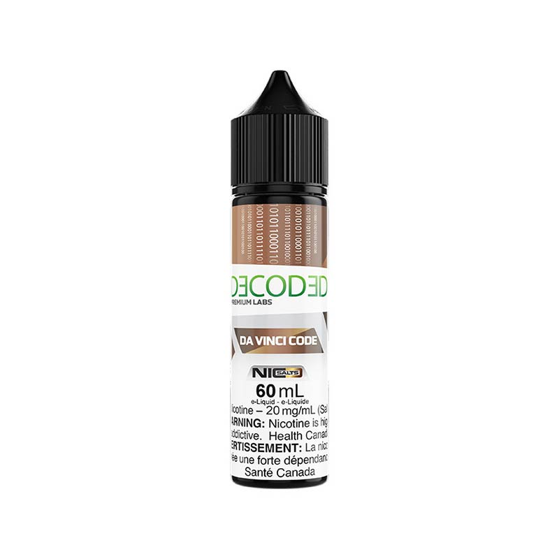 Davinci Code Salt Juice By Decoded - 60mL | Bay Vape Canada