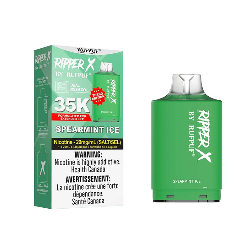 Rufpuf Ripper X Pod 35K - Spearmint Ice | Bay Vape