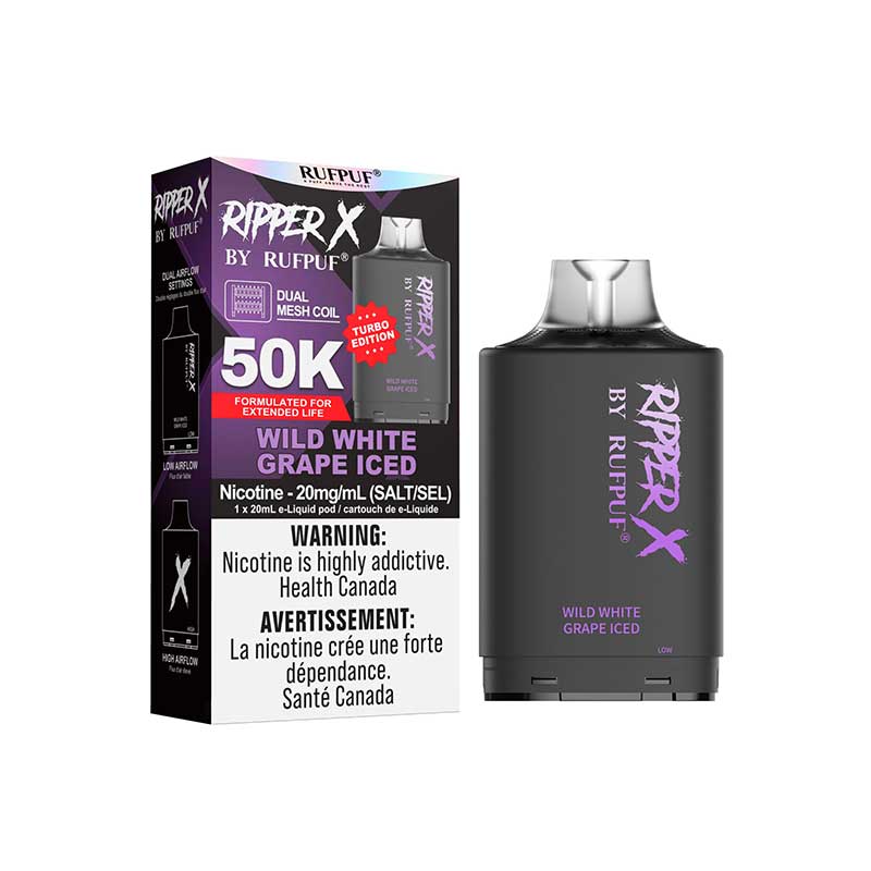 Rufpuf Ripper X Pod 50K - Wild White Grape | Bay Vape