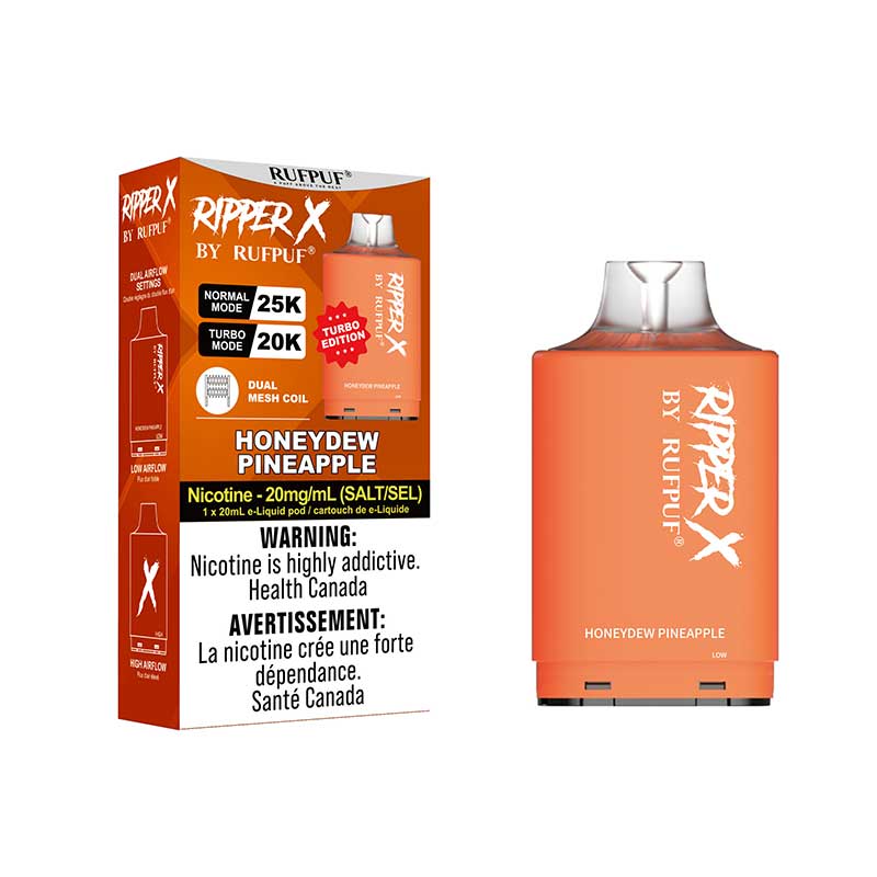 Rufpuf Ripper X Pod 25K - Honeydew Pineapple | Bay Vape