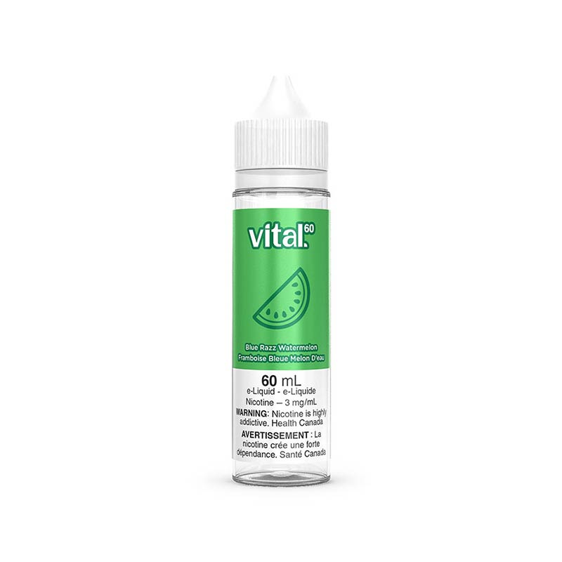 Blue Razz Watermelon By Vital 60 E-Liquid | Bay Vape